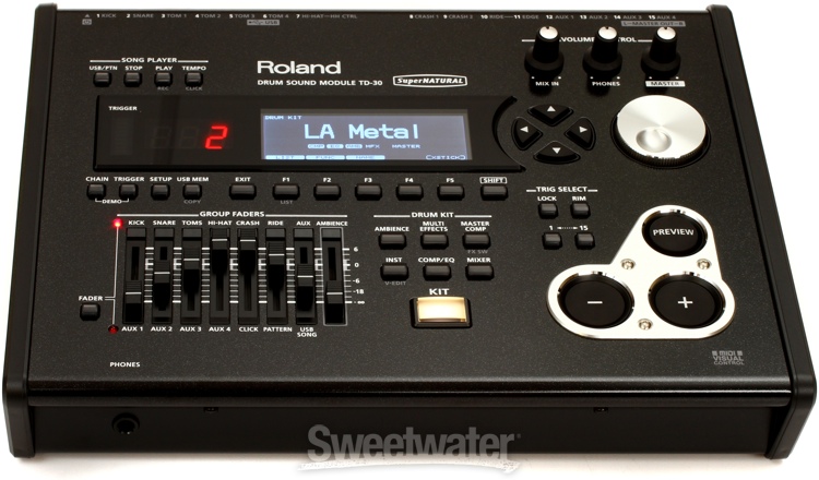 Roland TD-30 Drum Sound Module | Sweetwater.com