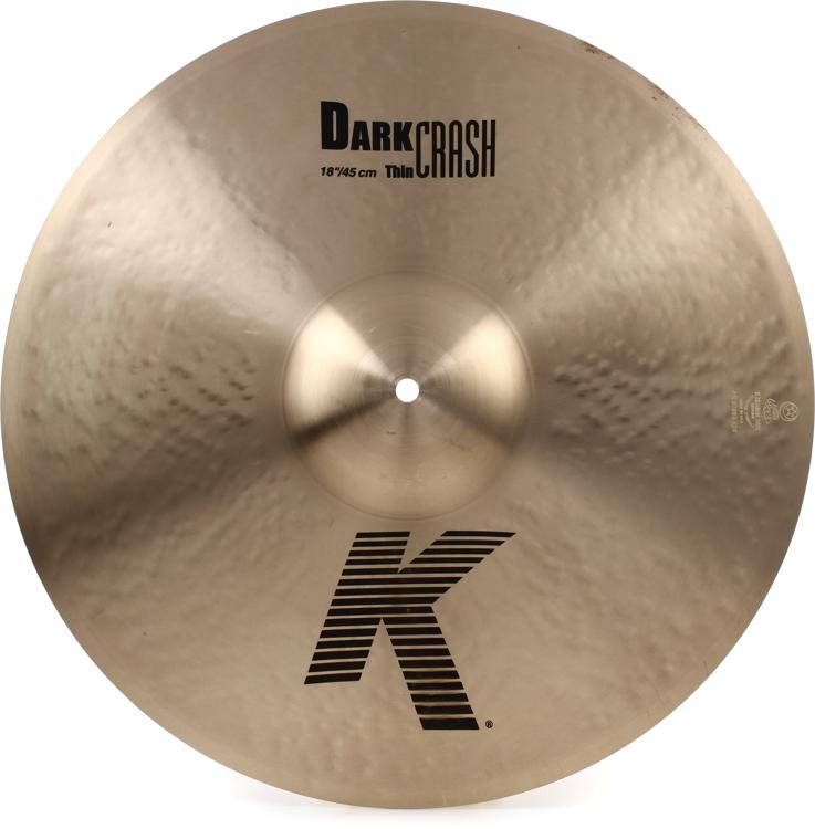 Zildjian K Dark Crash Thin - 18" | Sweetwater.com