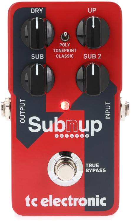 TC Electronic Sub 'N' Up Octaver Pedal with TonePrint | Sweetwater.com