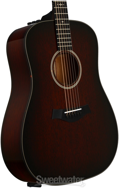 Taylor 520e Mahogany Dreadnought Acoustic-electric Guitar Review by ...