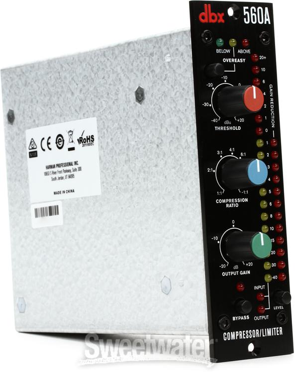 dbx 560A Compressor/Limiter 500 Series Module Overview by Sweetwater ...