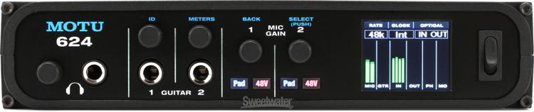 MOTU 624 Audio Interface Review by Sweetwater - InSync