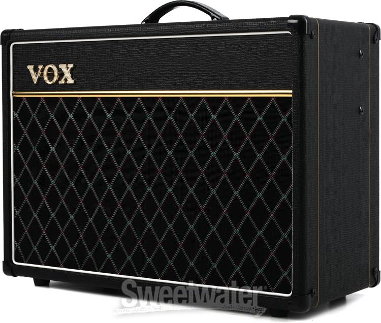 Vox AC15 Custom Vintage Black Combo Amplifier Demo