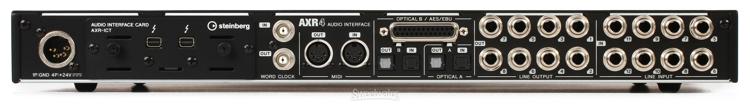 Steinberg AXR4T Thunderbolt Audio Interface Overview