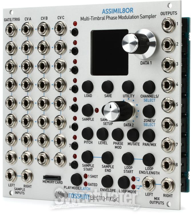 Rossum Electro-Music Assimil8or Eurorack Sampler Module Demo