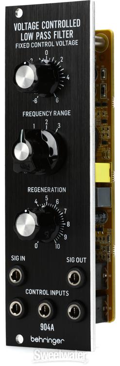 Behringer 904A Voltage Controlled Lowpass Filter Eurorack Module Demo ...