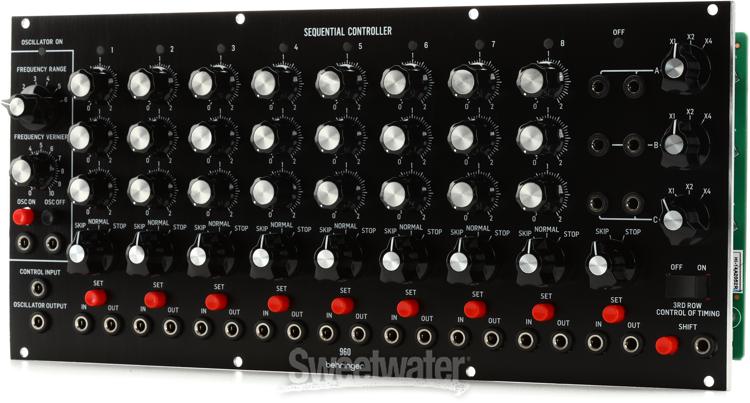 Behringer 960 Sequential Controller Analog Step Sequencer Eurorack Module Demo - InSync