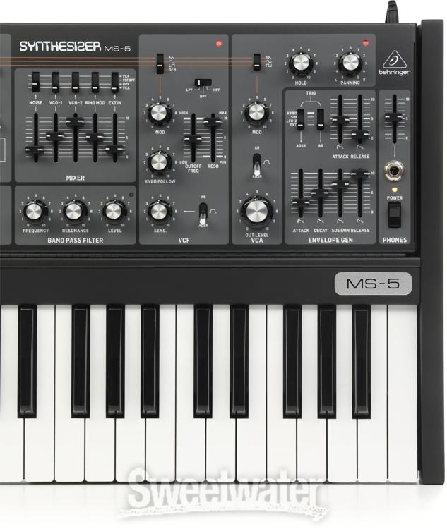 Behringer MS-5 37-key Analog Synthesizer Demo - InSync