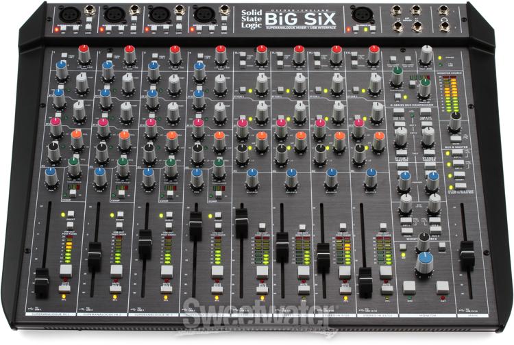 Solid State Logic BiG SiX Desktop Analog Mixer and Interface Demo - InSync