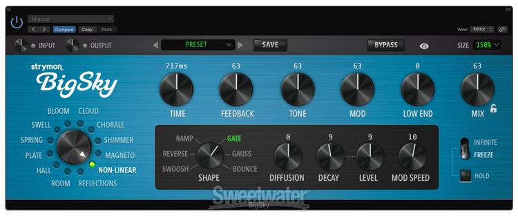 Strymon BigSky Plug-in Demo