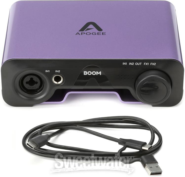 Apogee BOOM USB Audio Interface Demo
