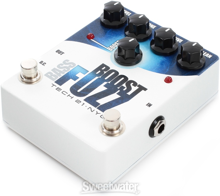 Tech 21 Bass Boost Fuzz Pedal Demo | Sweetwater