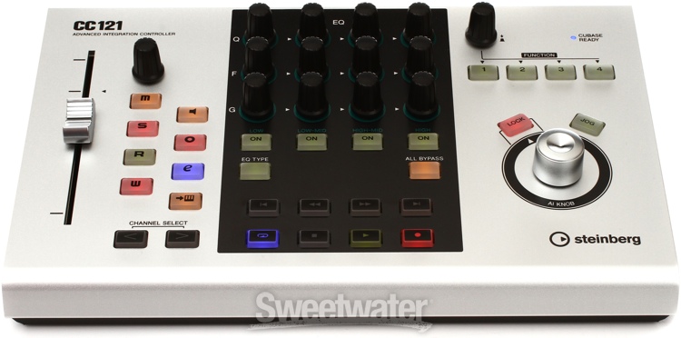 Steinberg CC121 Control Surface for Cubase | Sweetwater.com