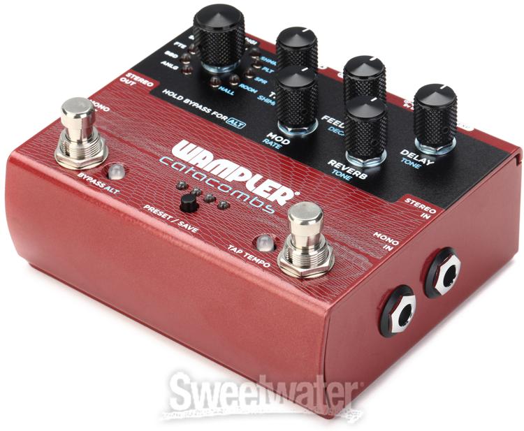 Wampler Catacombs Reverb and Delay Pedal Overview - InSync
