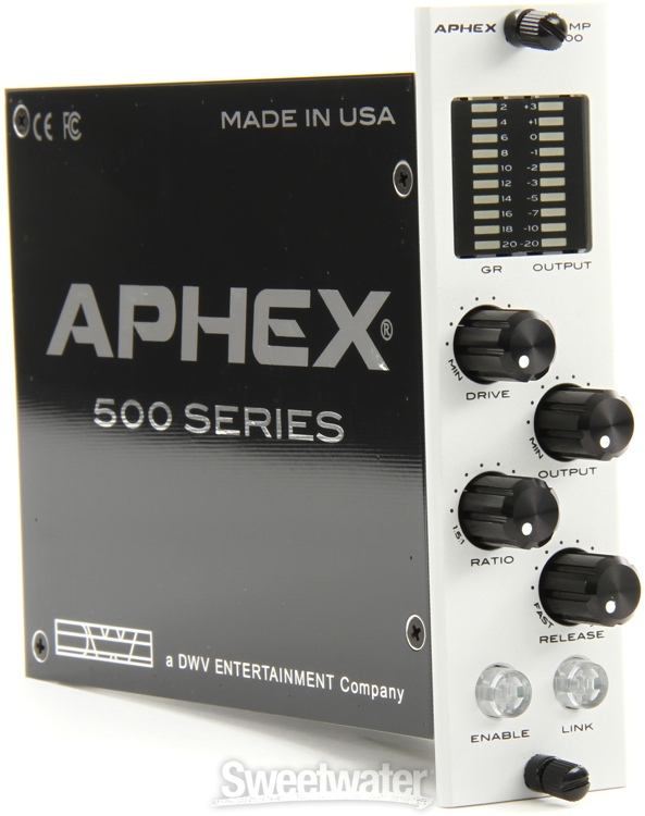 Aphex COMP 500 Compressor Module for 500 Series Racks Overview