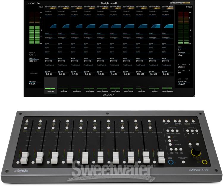 Sweetwater at AES 2019 — Softube Console 1 Fader