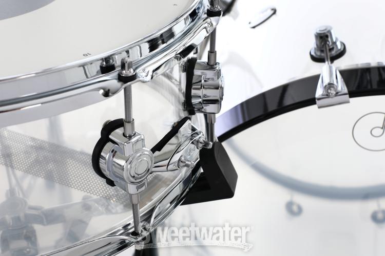 DW Design Series Clear Acrylic 5-piece Drum Kit Review | Sweetwater