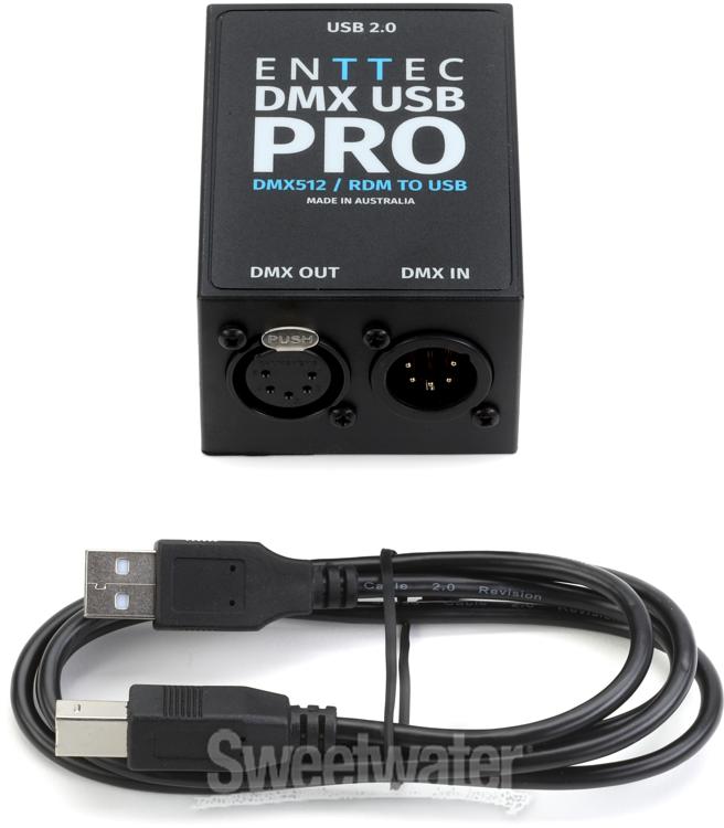 ENTTEC DMX USB Pro - 512-Ch USB DMX Interface | Sweetwater.com