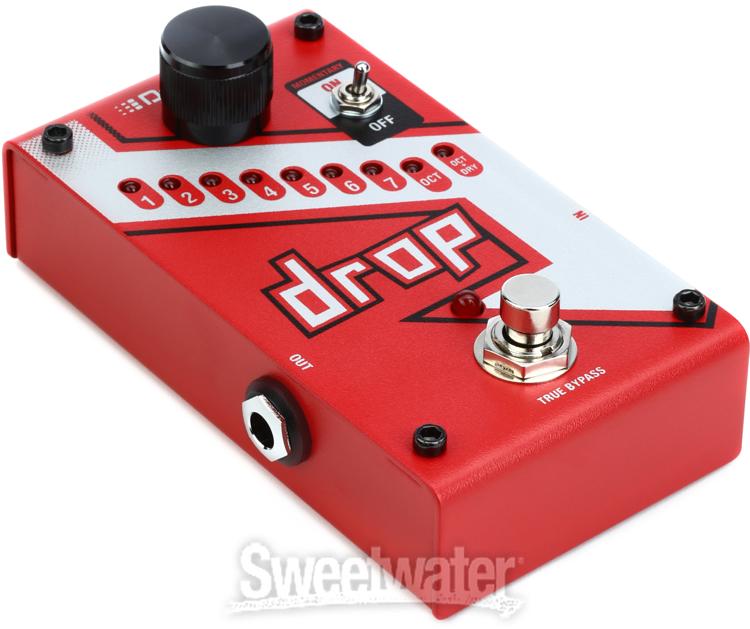 Hands On Review: Digitech Drop Polyphonic Drop Tune Pitch-Shift Pedal ...