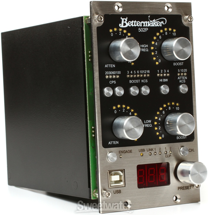 Bettermaker EQ502P 500 Series EQ Module Overview - InSync