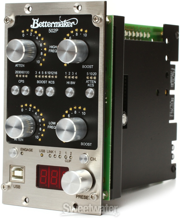 Bettermaker EQ502P 500 Series EQ Module Overview - InSync