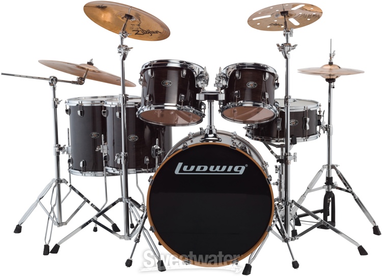 Ludwig Evolution Maple 6-piece Shell Pack Review - InSync