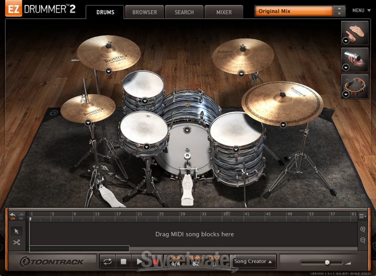 Toontrack EZdrummer 2 - "Edit Play Style" Demo