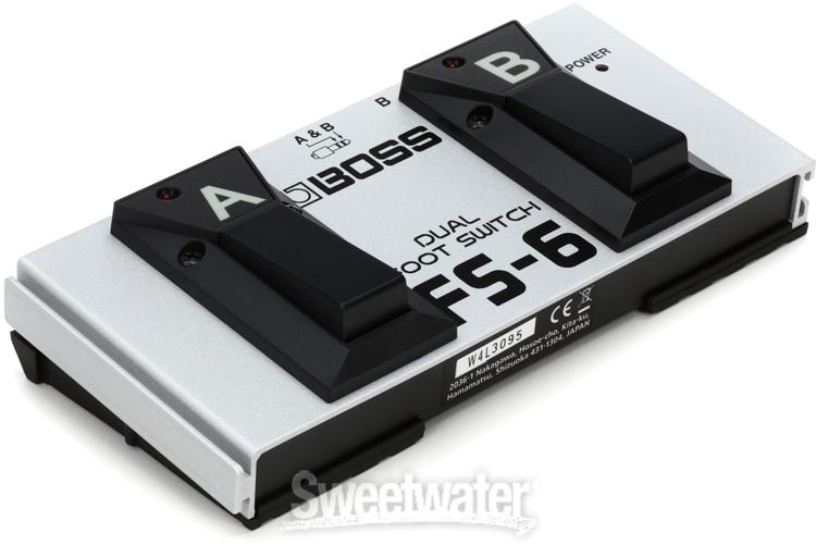 Boss FS-6 Dual Foot Switch | Sweetwater.com