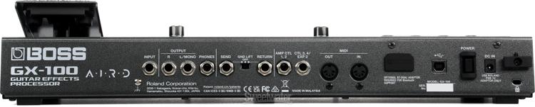 BOSS GX-100 Guitar Multi-effects Pedal Demo - InSync