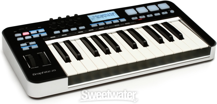 Samson Graphite 25 Controller Keyboard - Sweetwater at Winter NAMM 2013...