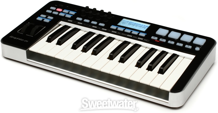 Samson Graphite 25 Controller Keyboard - Sweetwater at Winter NAMM 2013...