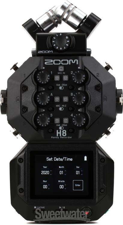 Zoom H8 8-input Handy Recorder Overview