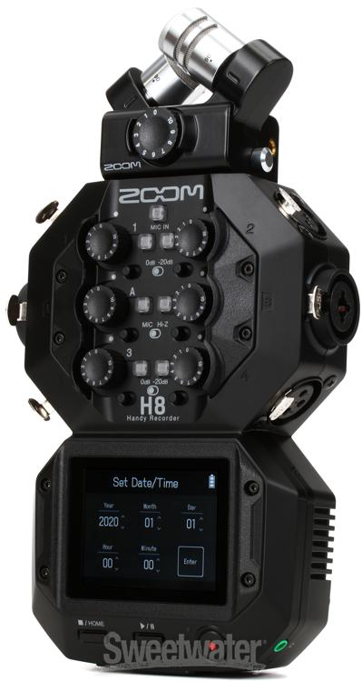 Zoom H8 8-input Handy Recorder Overview