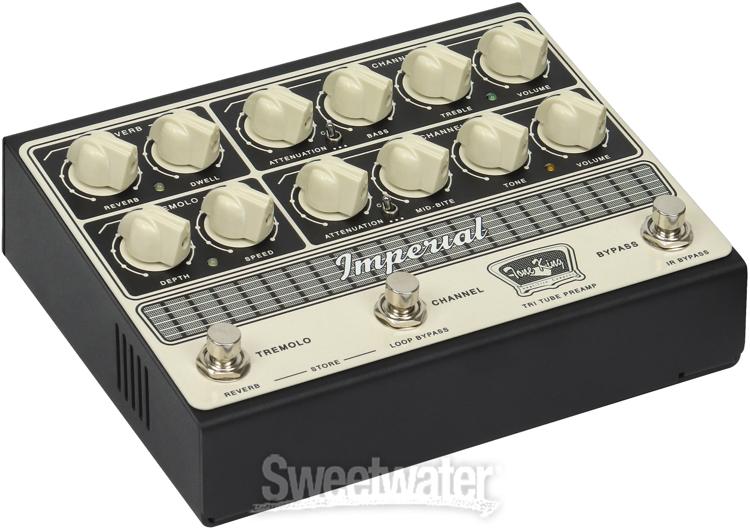 Tone King Imperial Tri-tube Preamp and DI Demo - InSync