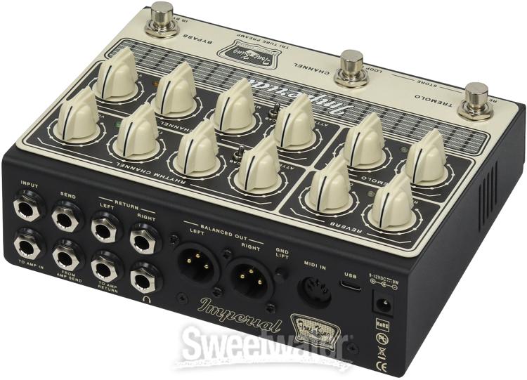 Tone King Imperial Tri-tube Preamp and DI Demo - InSync