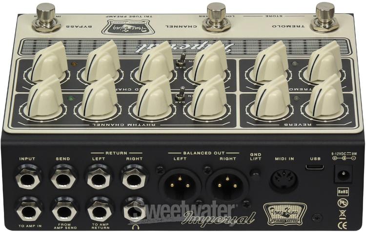Tone King Imperial Tri-tube Preamp and DI Demo - InSync