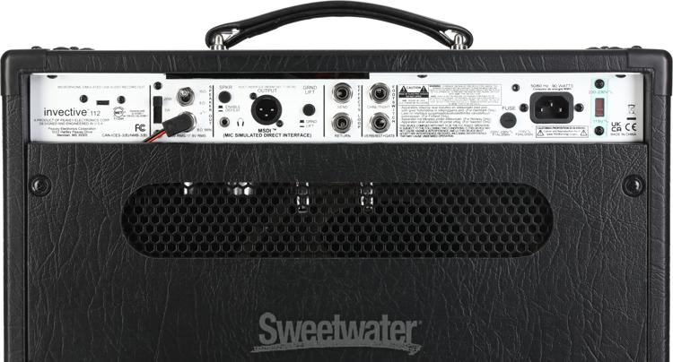 Peavey invective.112 20-/5-/1-watt, 1x12-inch Tube Combo Amp ft. Misha ...