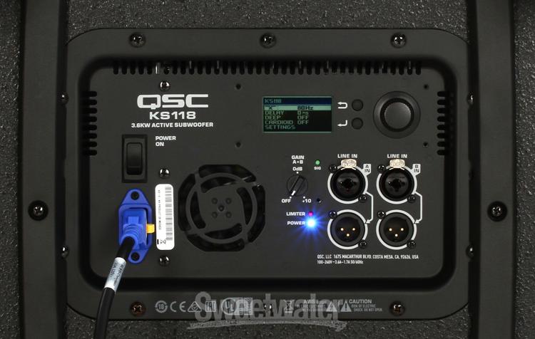 QSC KS118 Powered Subwoofer Overview - InSync