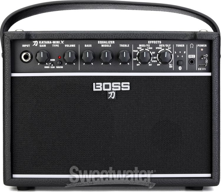 BOSS Katana-Mini X Portable Guitar Amplifier Demo - InSync