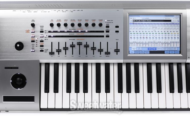 Korg Kronos 2 61-key Titanium Limited Edition Workstation with Italian ...