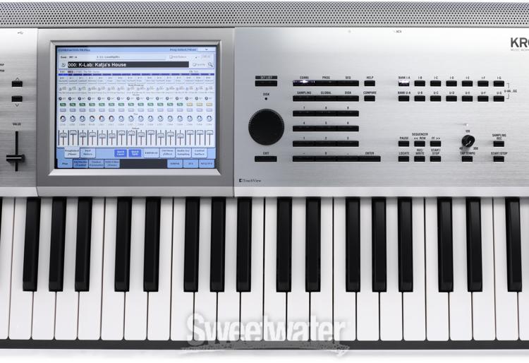Korg Kronos 2 61-key Titanium Limited Edition Workstation with Italian ...