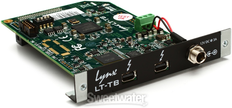 Lynx LT-TB Thunderbolt LSlot Interface Overview - inSync