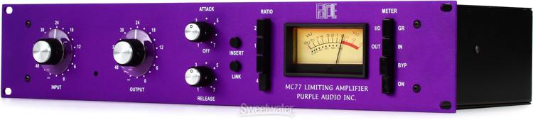 Purple Audio MC77 Limiting Amp Overview by Sweetwater - InSync