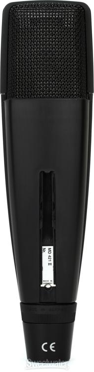 Sennheiser MD 421-II Cardioid Mic: Versatile, World-class Capture