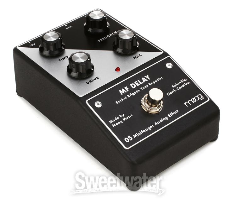 Moog MF Delay Minifooger Analog Delay Pedal Review - InSync