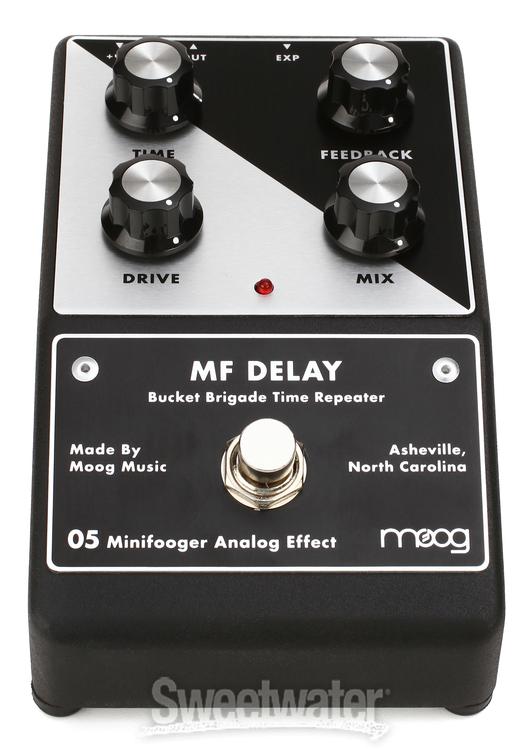 Moog MF Delay Minifooger Analog Delay Pedal Review - InSync