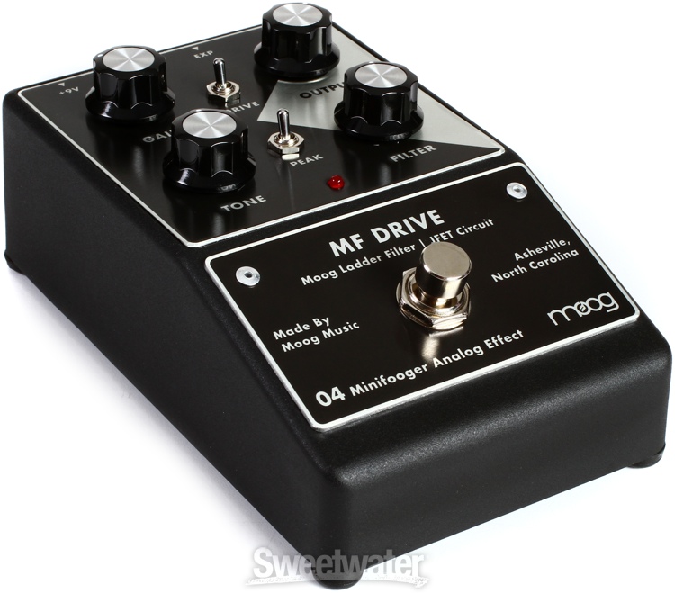 Moog MF Drive Minifooger Overdrive Pedal Review - InSync