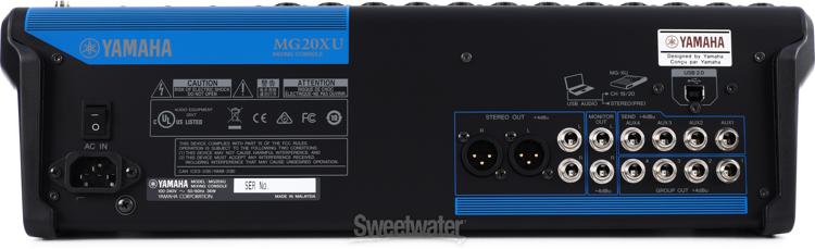 Yamaha MG20XU | Sweetwater.com