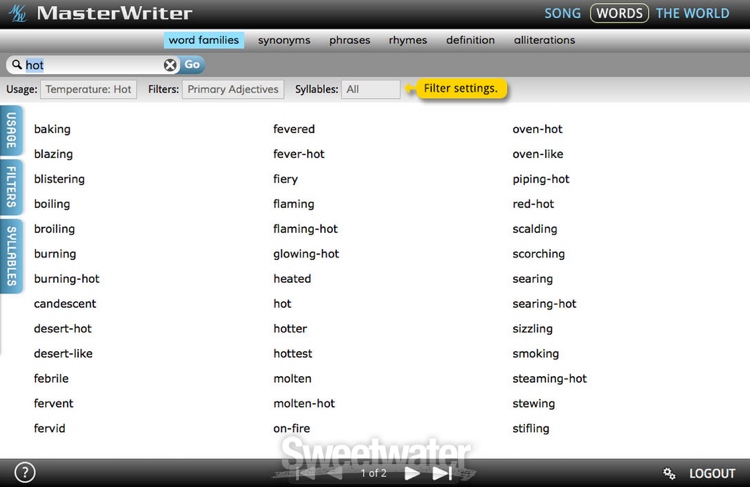 MasterWriter 3.0 - InSync