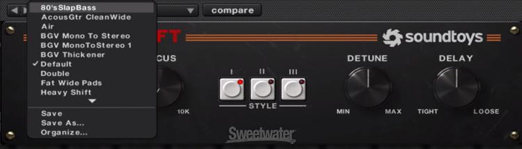 SoundToys Microshift